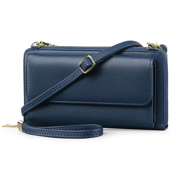 FALAN MULE Large Leather Handbag with RFID Wallet, Coin & Card Holder ...