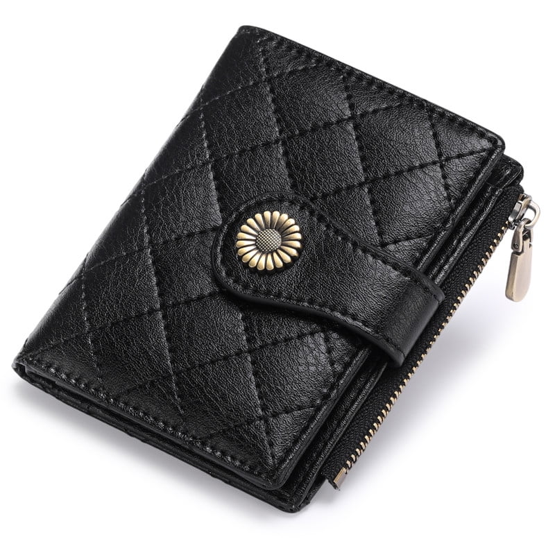 FALAN MULE Small Wallet for Women Bifold RFID Blocking Card Holder ...