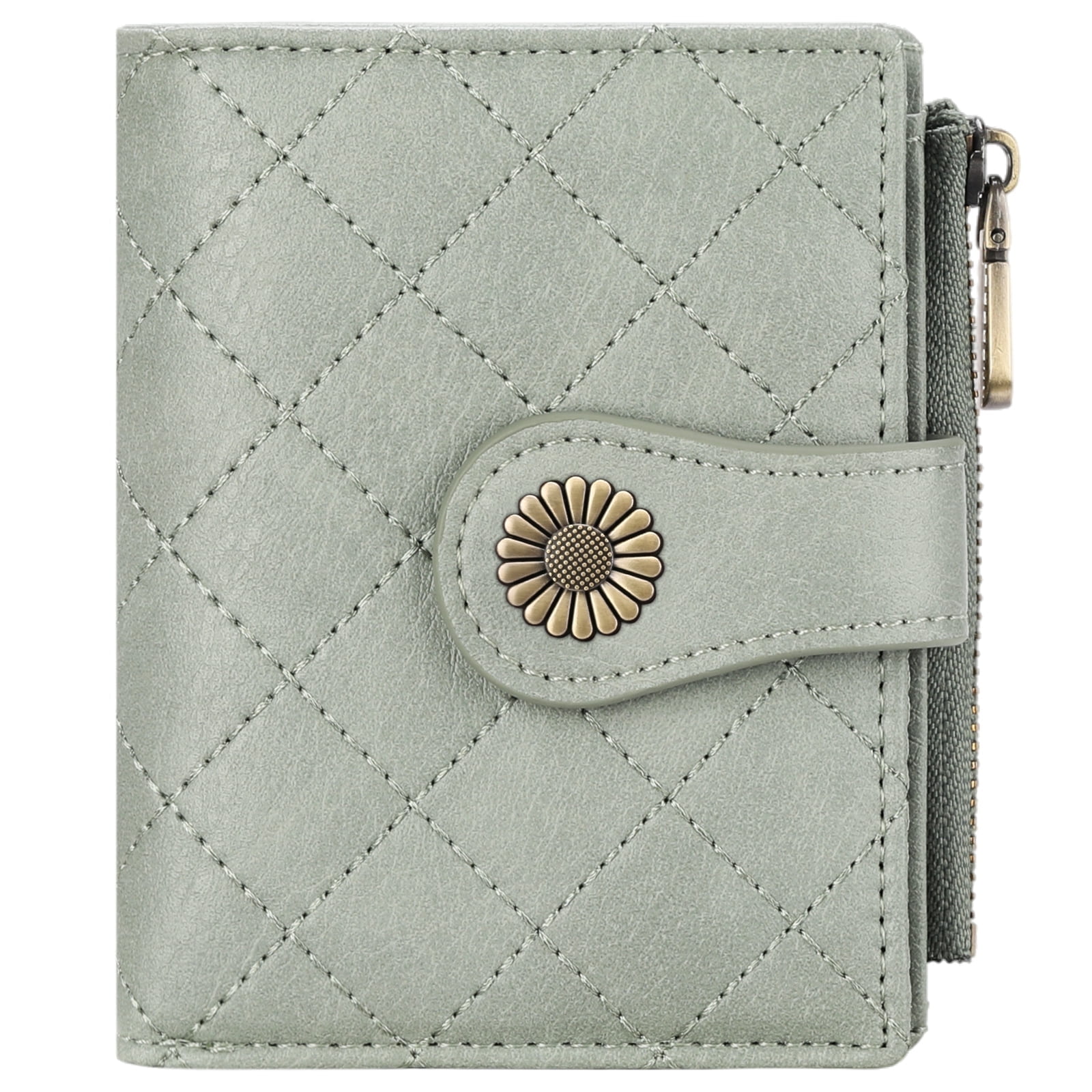 FALAN MULE Small Wallet for Women Bifold RFID Blocking Card Holder ...