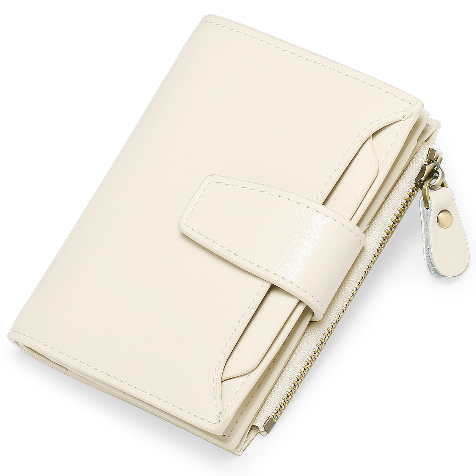 FALAN MULE Small Wallet for Women Genuine Leather Bifold Purse RFID ...