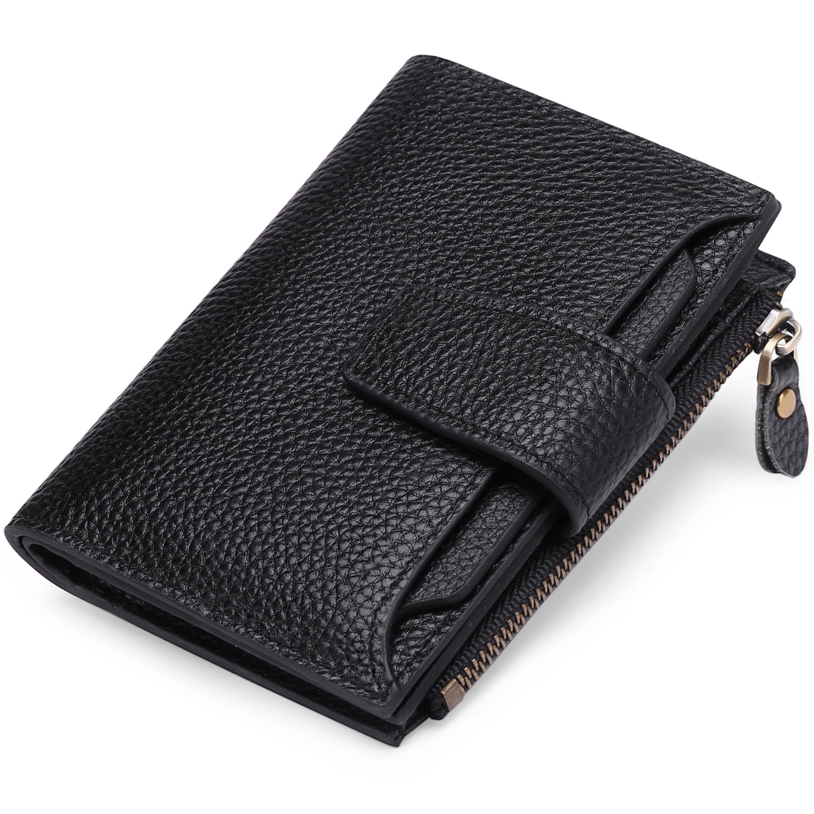 FALAN MULE Small Wallet for Women Genuine Leather Bifold Purse RFID ...
