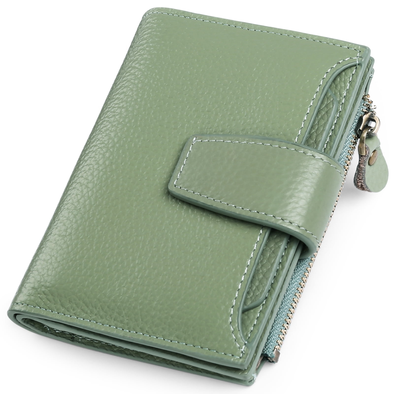 FALAN MULE Women's Genuine Leather Bifold Wallet with RFID Blocking ...