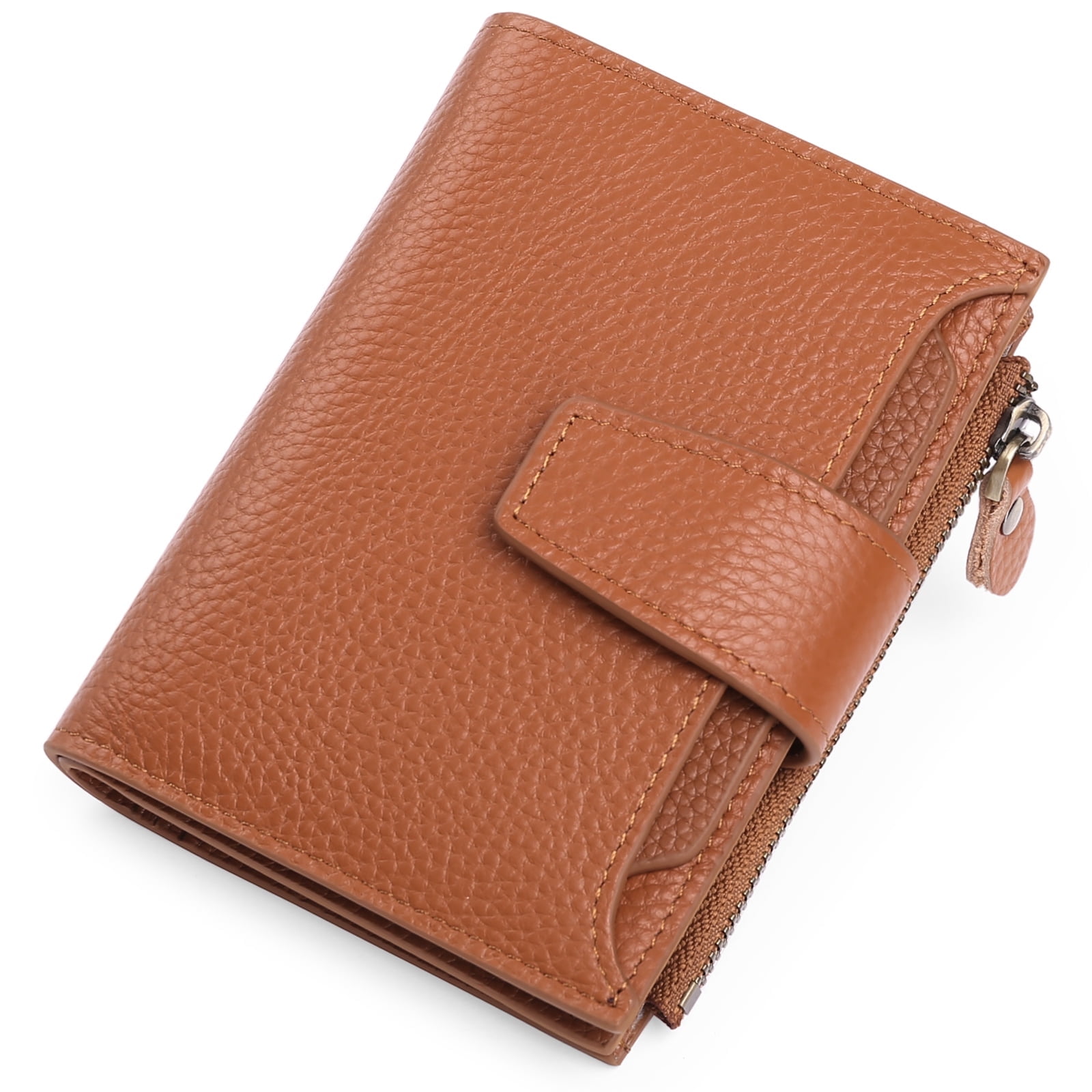 FALAN MULE Women's Genuine Leather Bifold Wallet with RFID Blocking ...