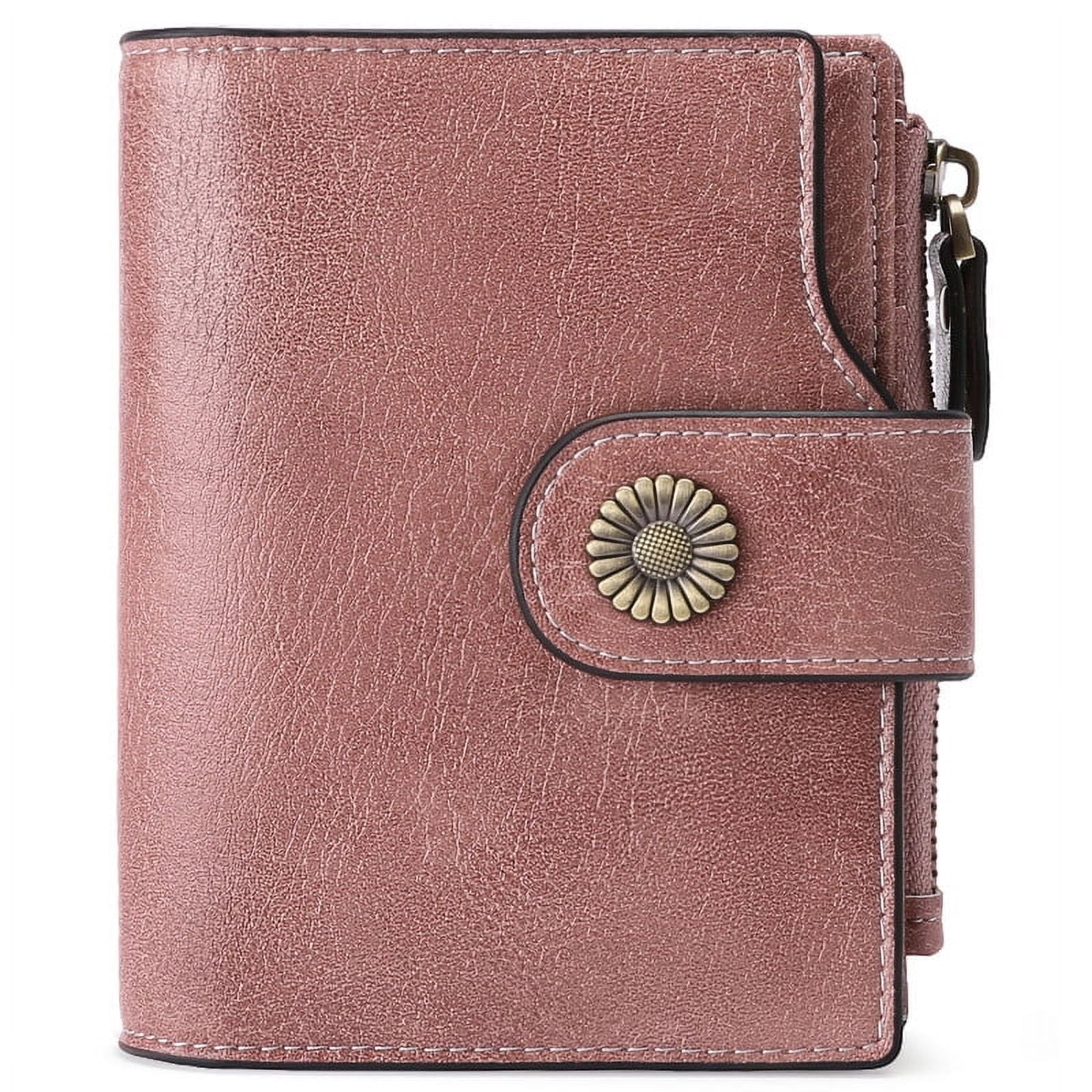 FALAN MULE Small Wallet for Women Leather Bifold Compact Small Womens ...