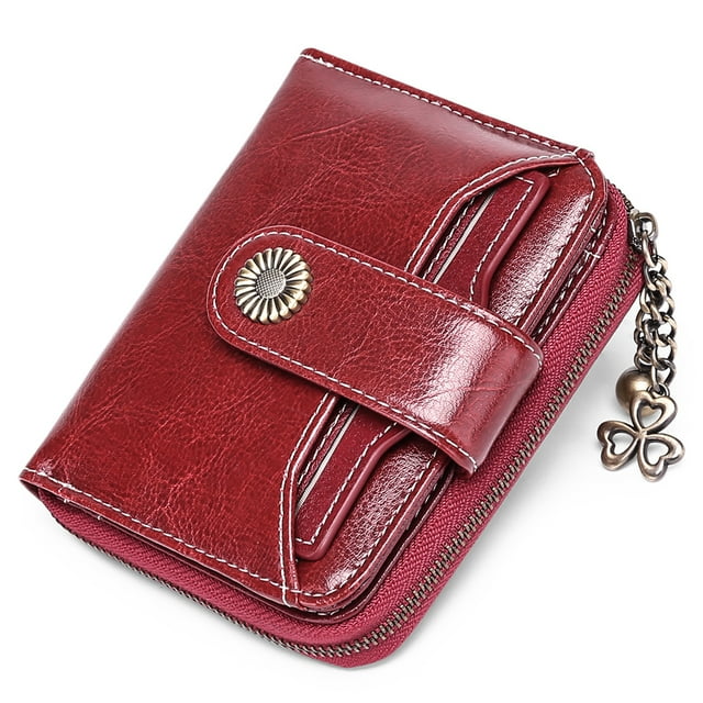 FALAN MULE RFID Blocking Mini Wallet for Women in Genuine Leather ...