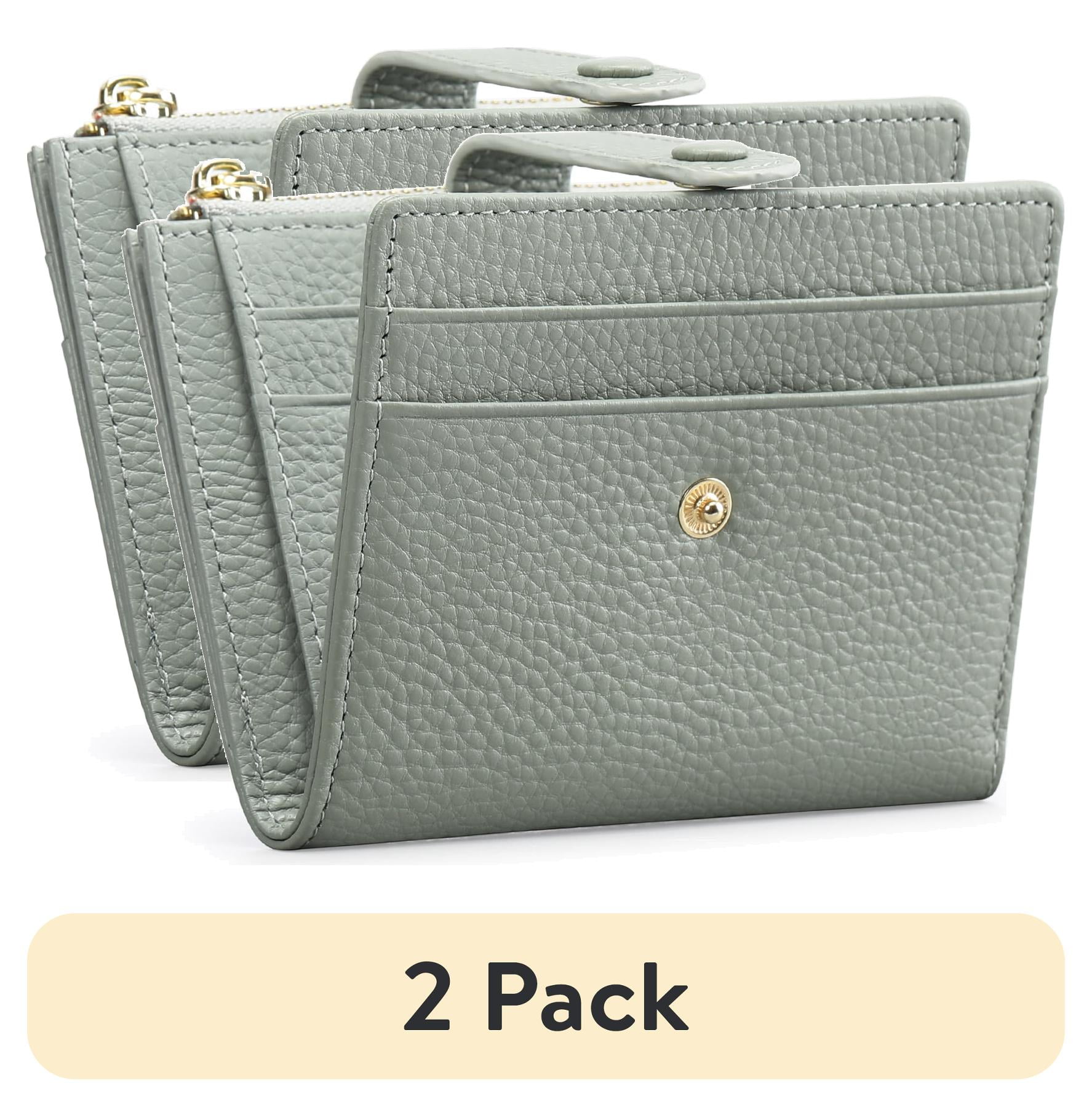 (2 pack) FALAN MULE Small Wallets for Women RFID Blocking Slim Bifold ...