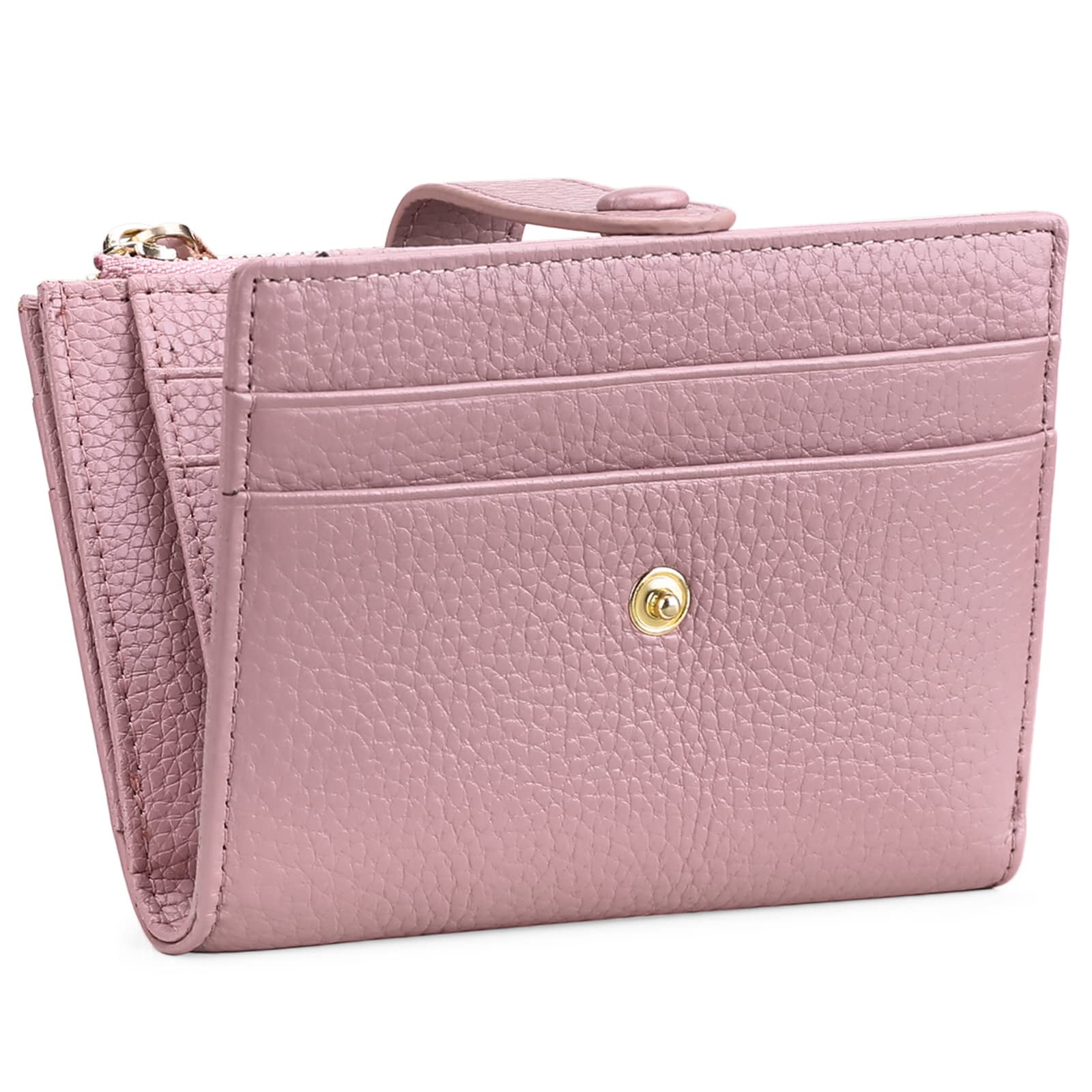 FALAN MULE Small Wallets for Women RFID Blocking Slim Bifold Leather ...