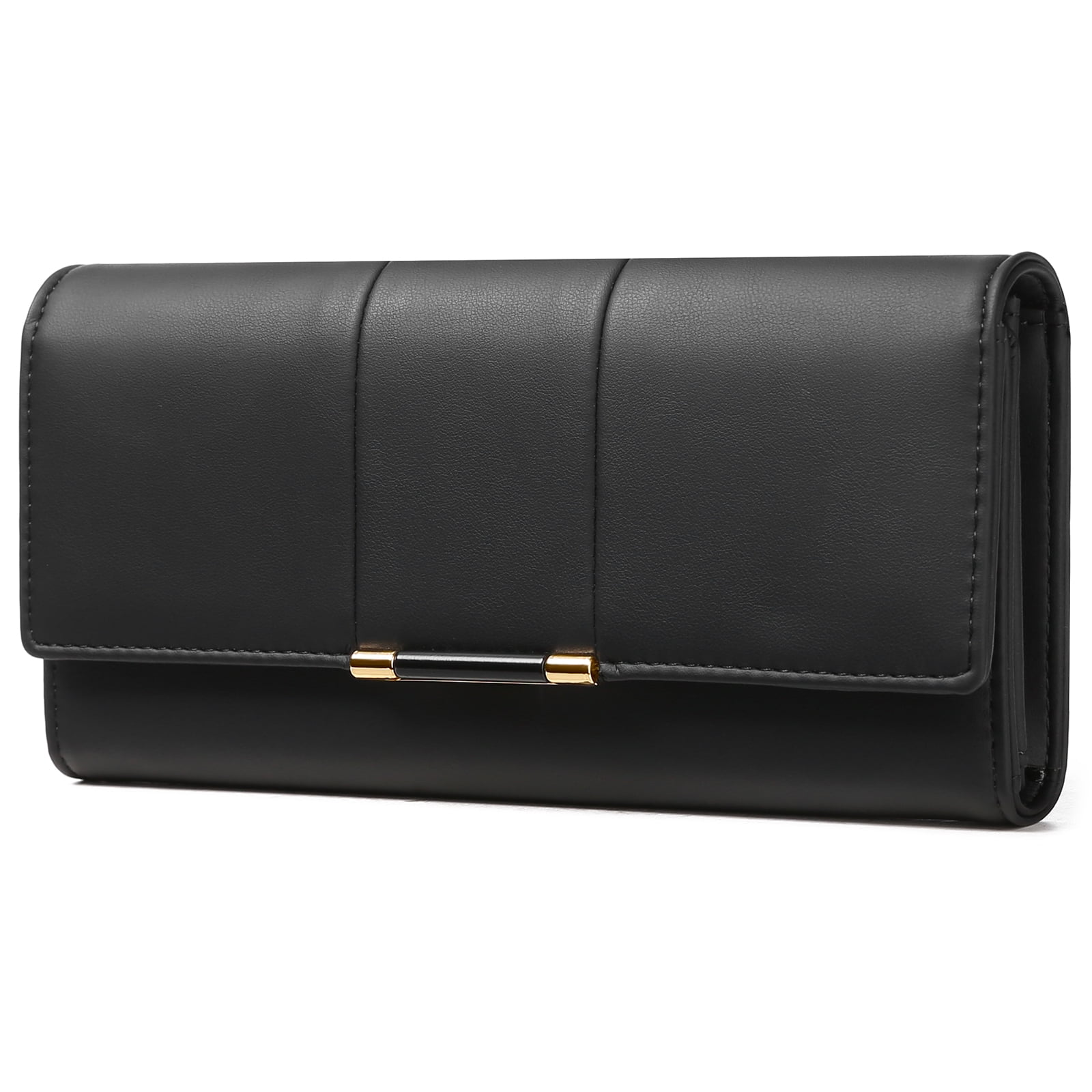 FALAN MULE Womens Wallets RFID Blocking Leather Clutch Long Wallet for ...