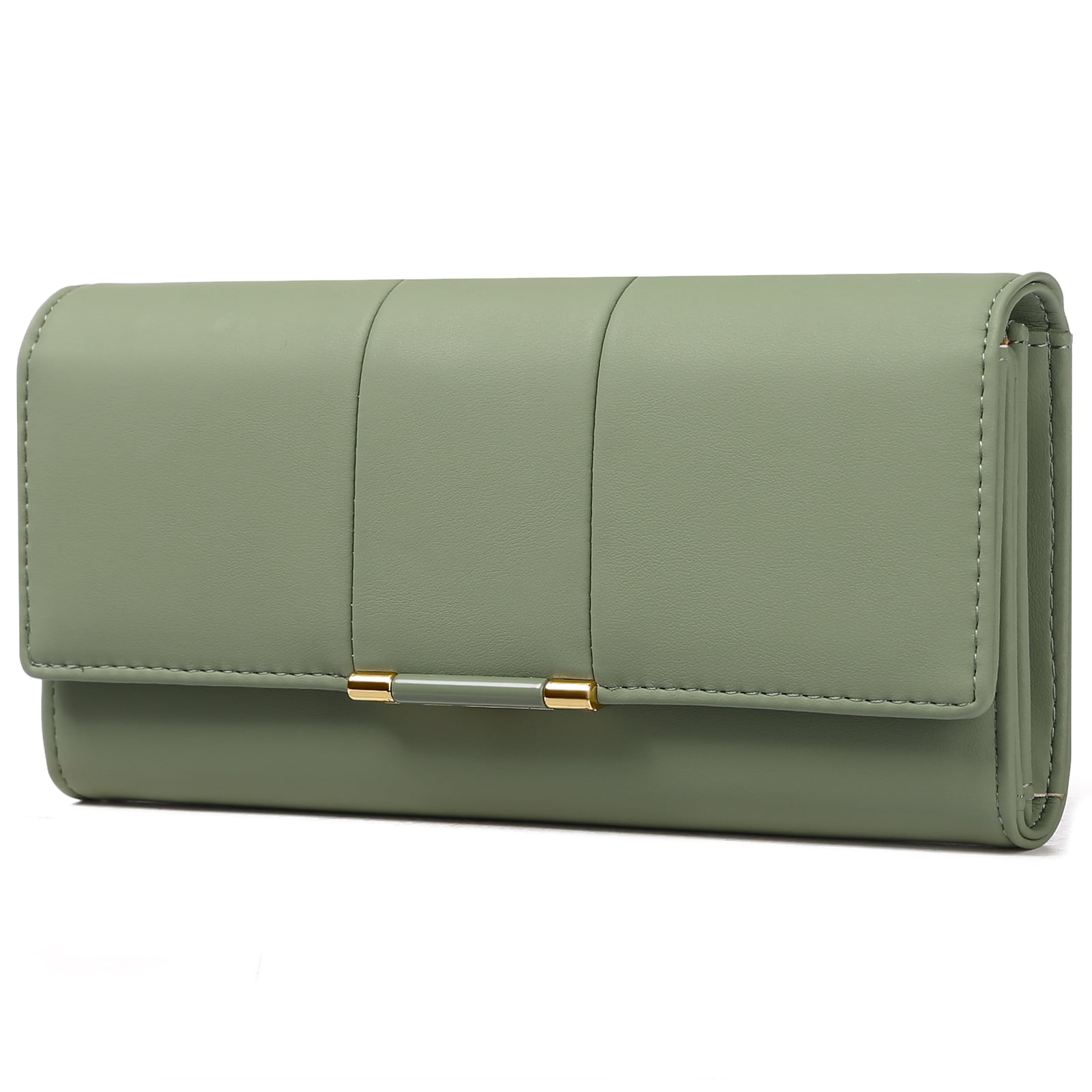 FALAN MULE Womens Wallets RFID Blocking Leather Clutch Long Wallet for ...