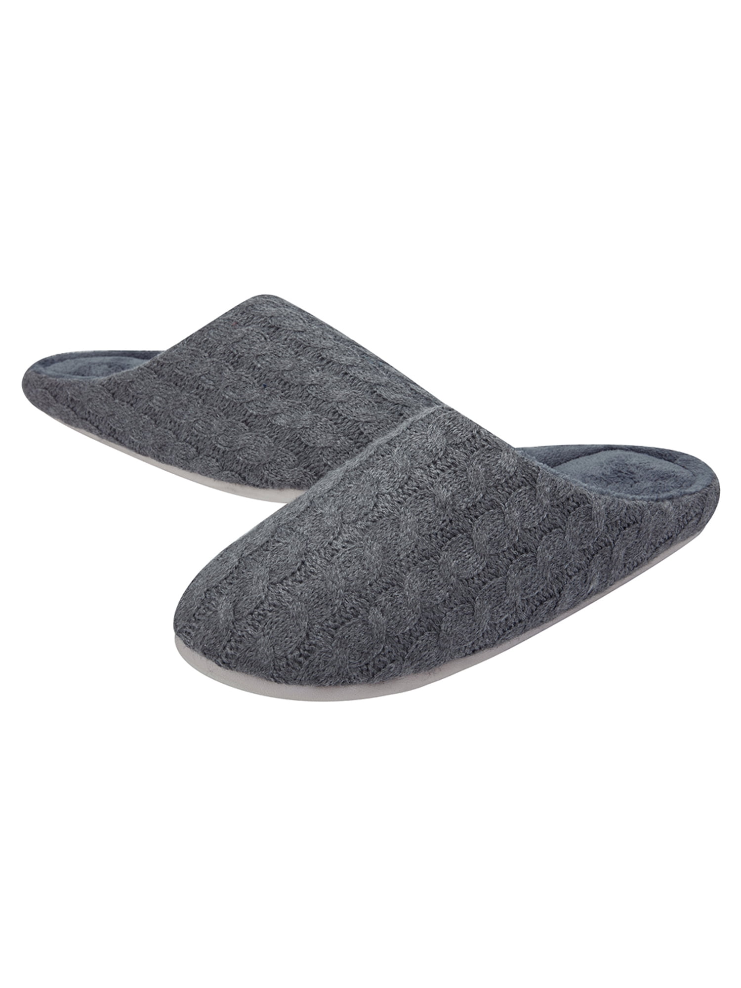 FALEXO Men's Memory Foam Slippers Soft Plush Warm Slippers For Men Slip ...