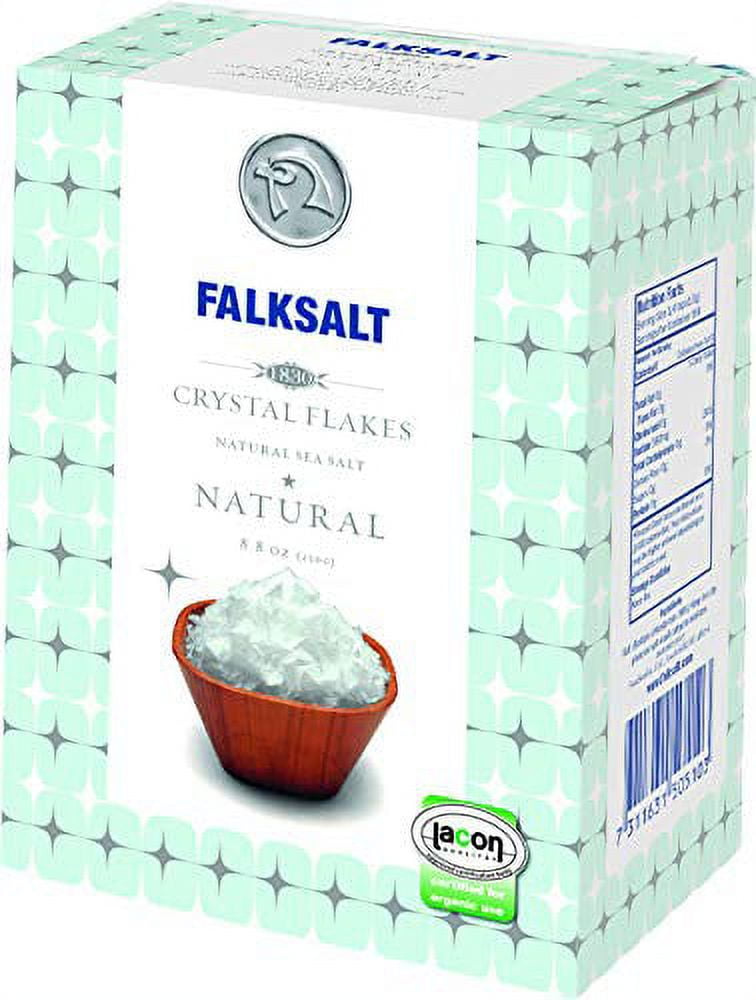 FALKSALT Natural Crystal Flakes Natural Sea Salt 8.8 oz - Walmart.com