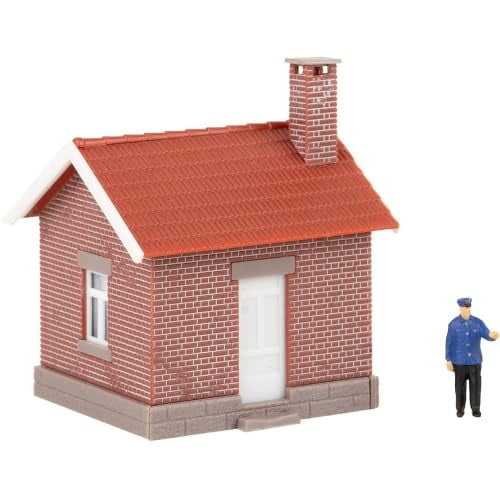 FALLER 120306 H0 Railway Station with Railway Keeper, Gauge H0 ...