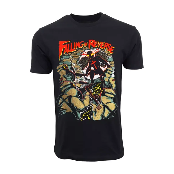 FALLING IN REVERSE UNISEX GRAPHIC T SHIRT - Walmart.com