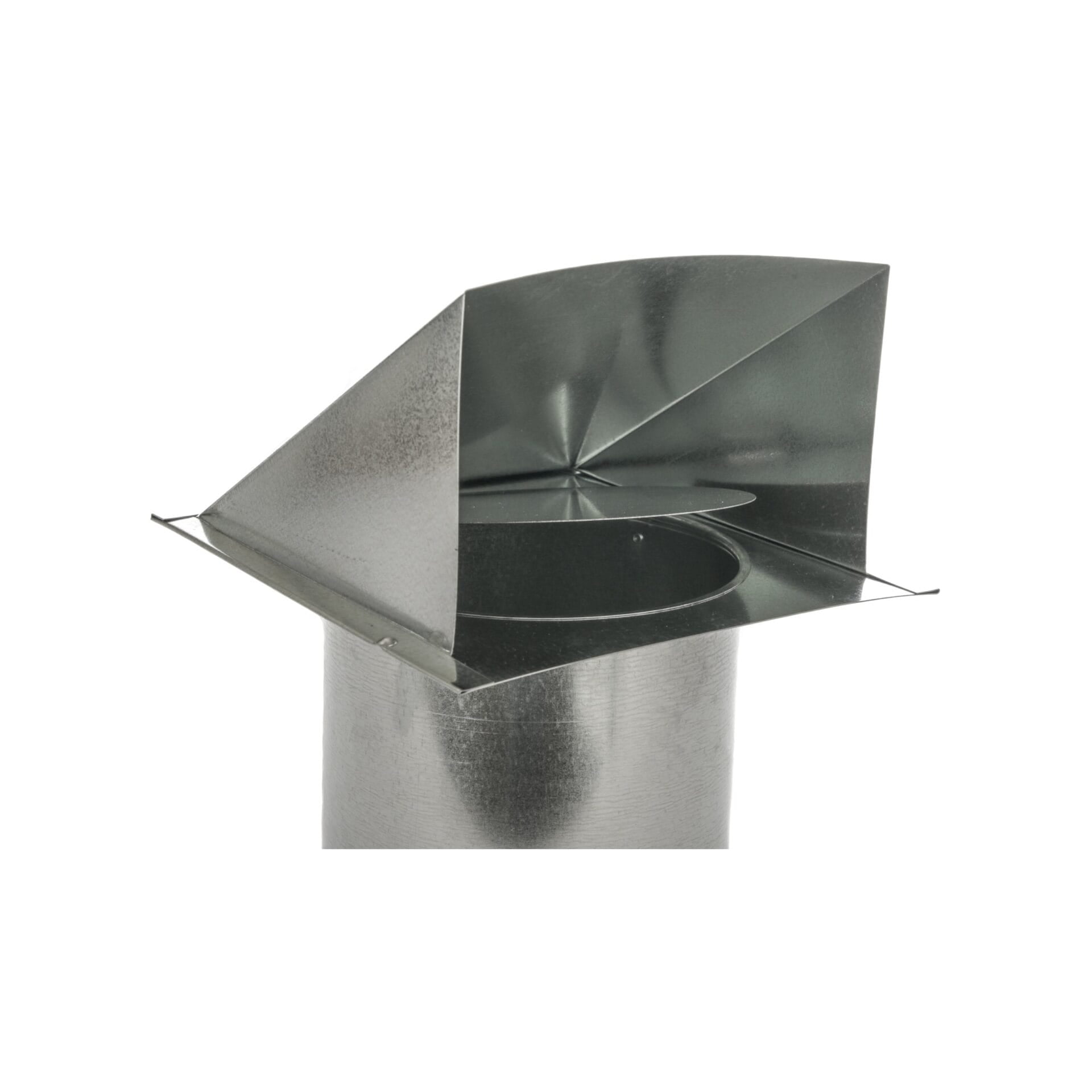 FAMCO Galvanized Steel Hooded Wall Vent With Damper, Dryer Vent Outlet ...