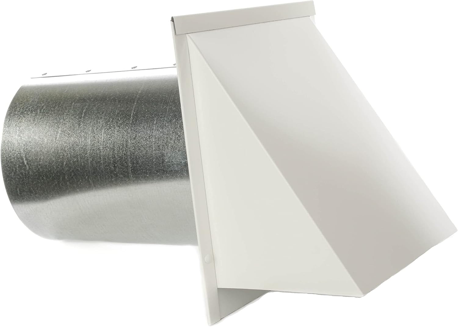 FAMCO Galvanized Steel Hooded Wall Vent With Damper, Dryer Vent Outlet ...