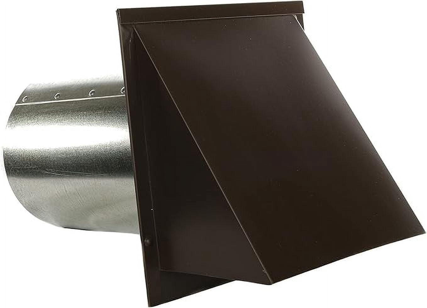 FAMCO Galvanized Steel Hooded Wall Vent with Screen, Used for Air ...