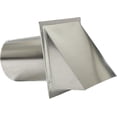 FAMCO Galvanized Steel Hooded Wall Vent with Screen and Damper, Used ...