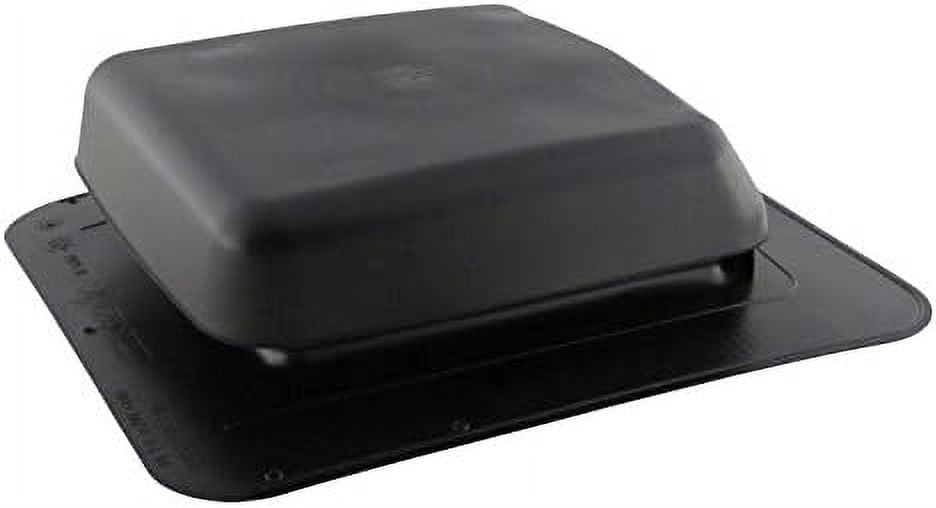 FAMCO Plastic Roof Vent with 50 sq, in. Net Free Area Dark Brown ...