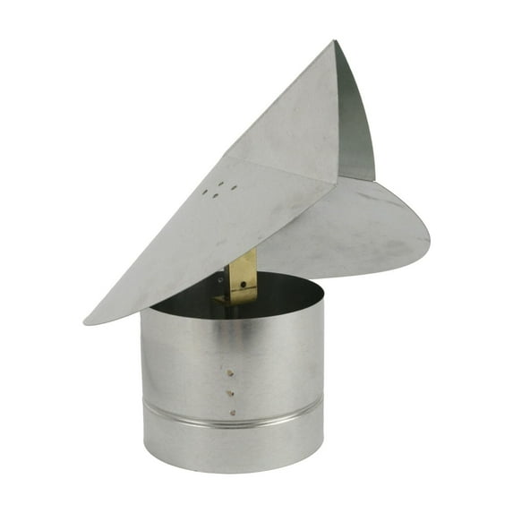FAMCO Wind Directional Chimney Cap (Galvanized Steel, 5 Inch) - Walmart.com