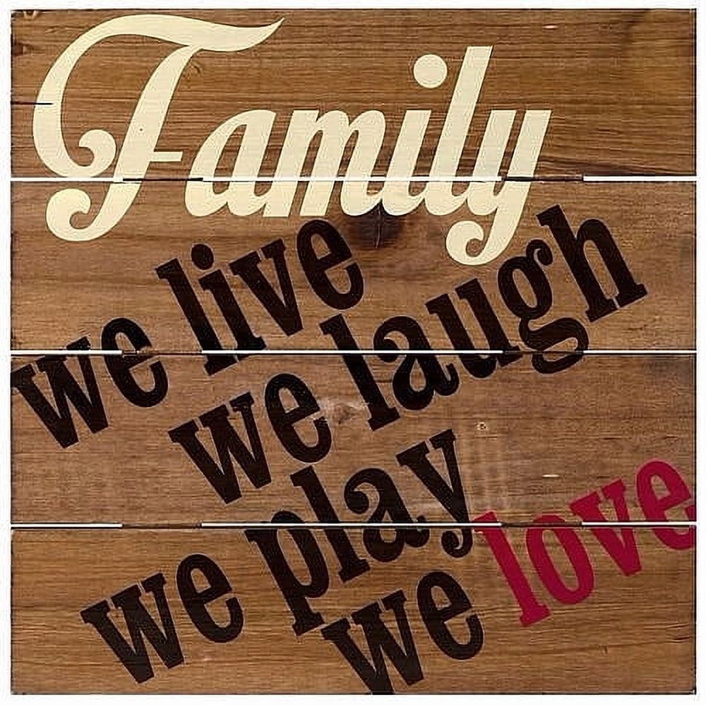 FAMILY WE LOVE Box Sign by Malden - Walmart.com