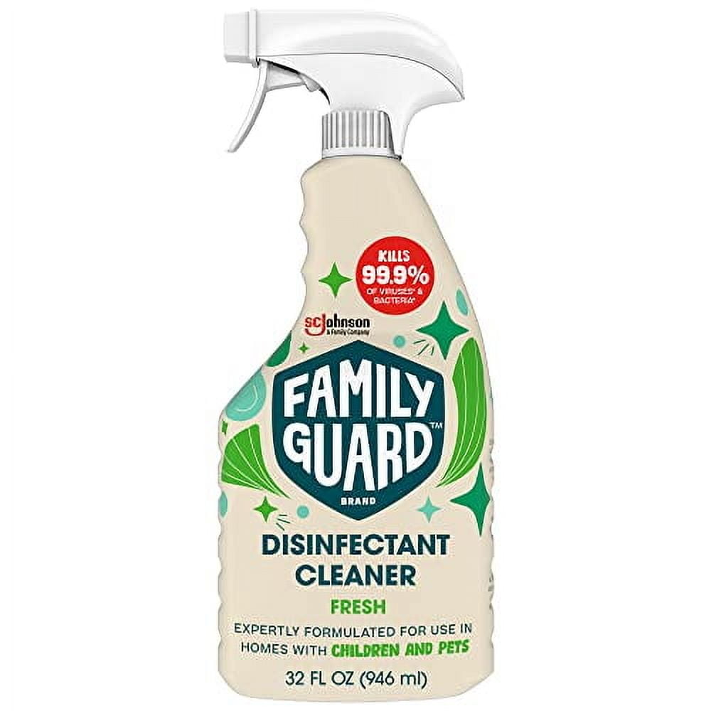 FAMILYGUARD Brand Disinfectant Spray Trigger & Multi Surface Cleaner ...