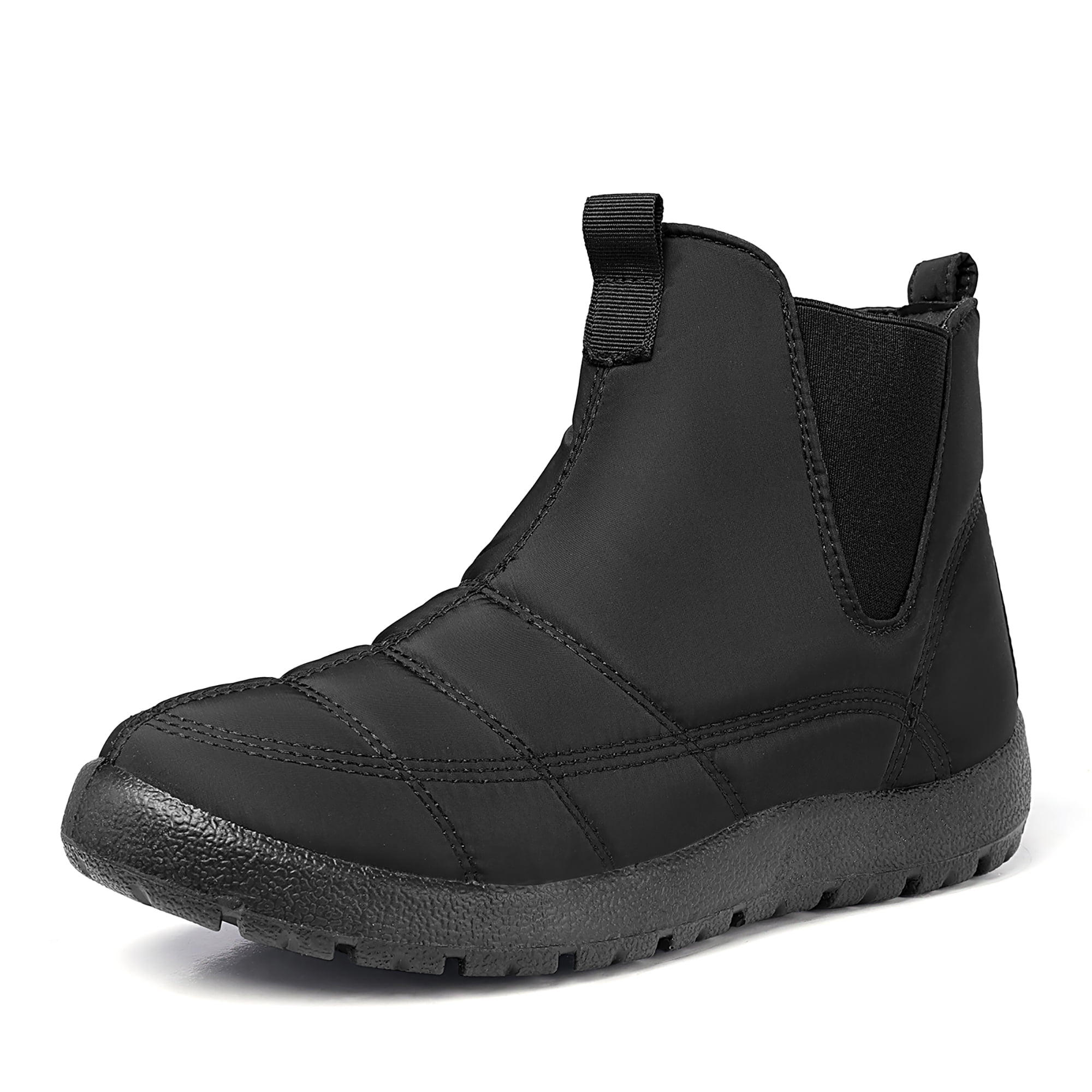 FAMITION Womens Winter Snow Boots Warm Faux fur Lined Ankle Boot ...