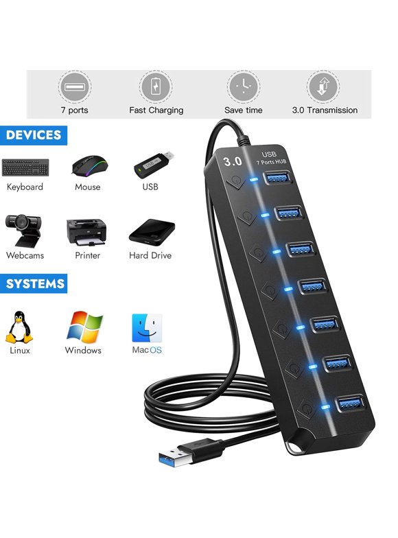 Hubs and USB Gadgets in Computer Accessories - Walmart.com