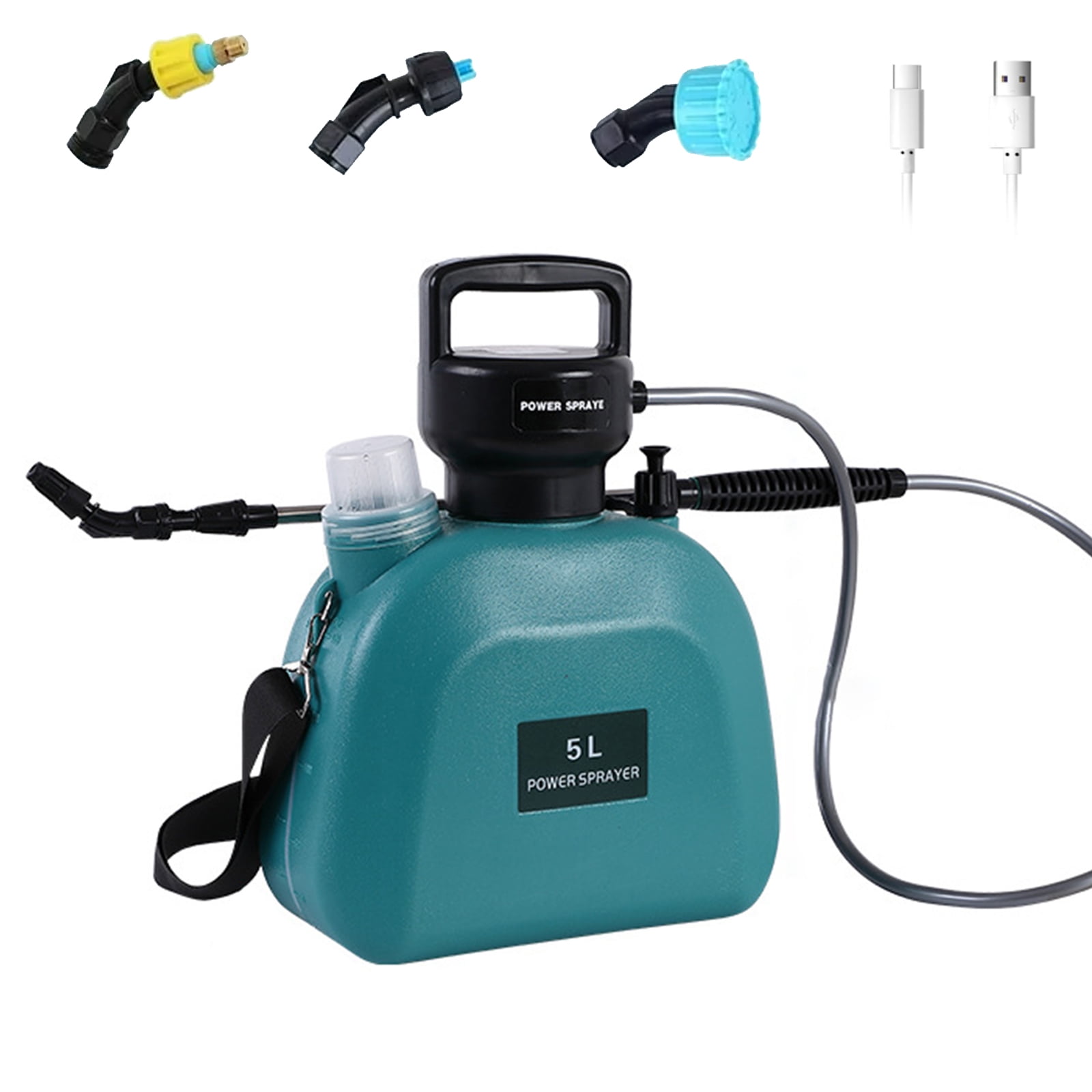 FAMKIT Portable Electric Sprayer, Water Sprayer Bottle Cordless Pump ...