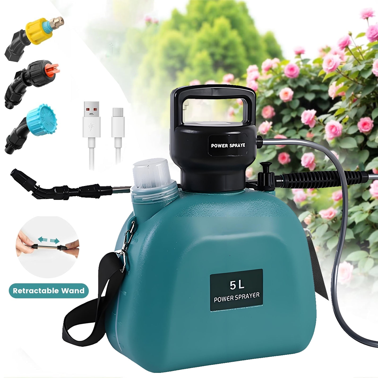 Free Shipping! FAMKIT Portable Electric Sprayer, Water Sprayer Bottle ...