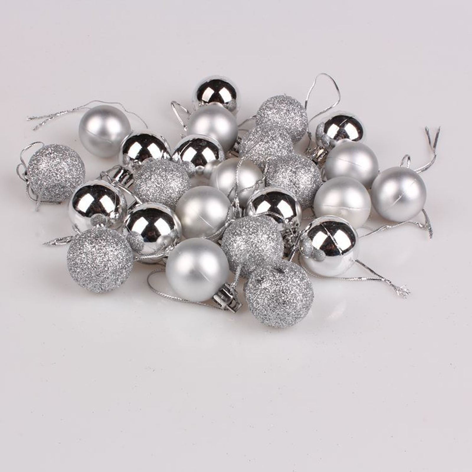 FAMTKT 24Pcs Christmas Balls Christmas Ball Ornaments for Xmas ...