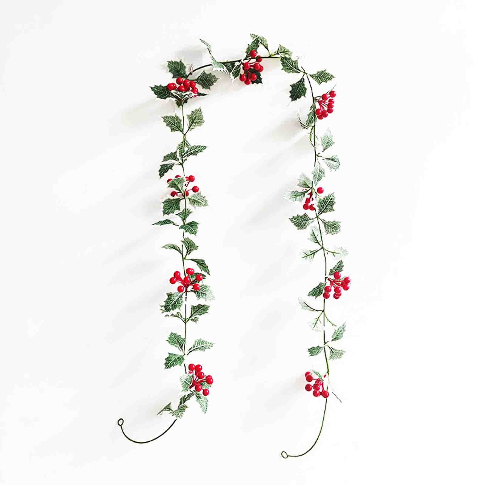 FAMTKT Artificial Flowers String Lights Fake Flowers Vines Floral ...