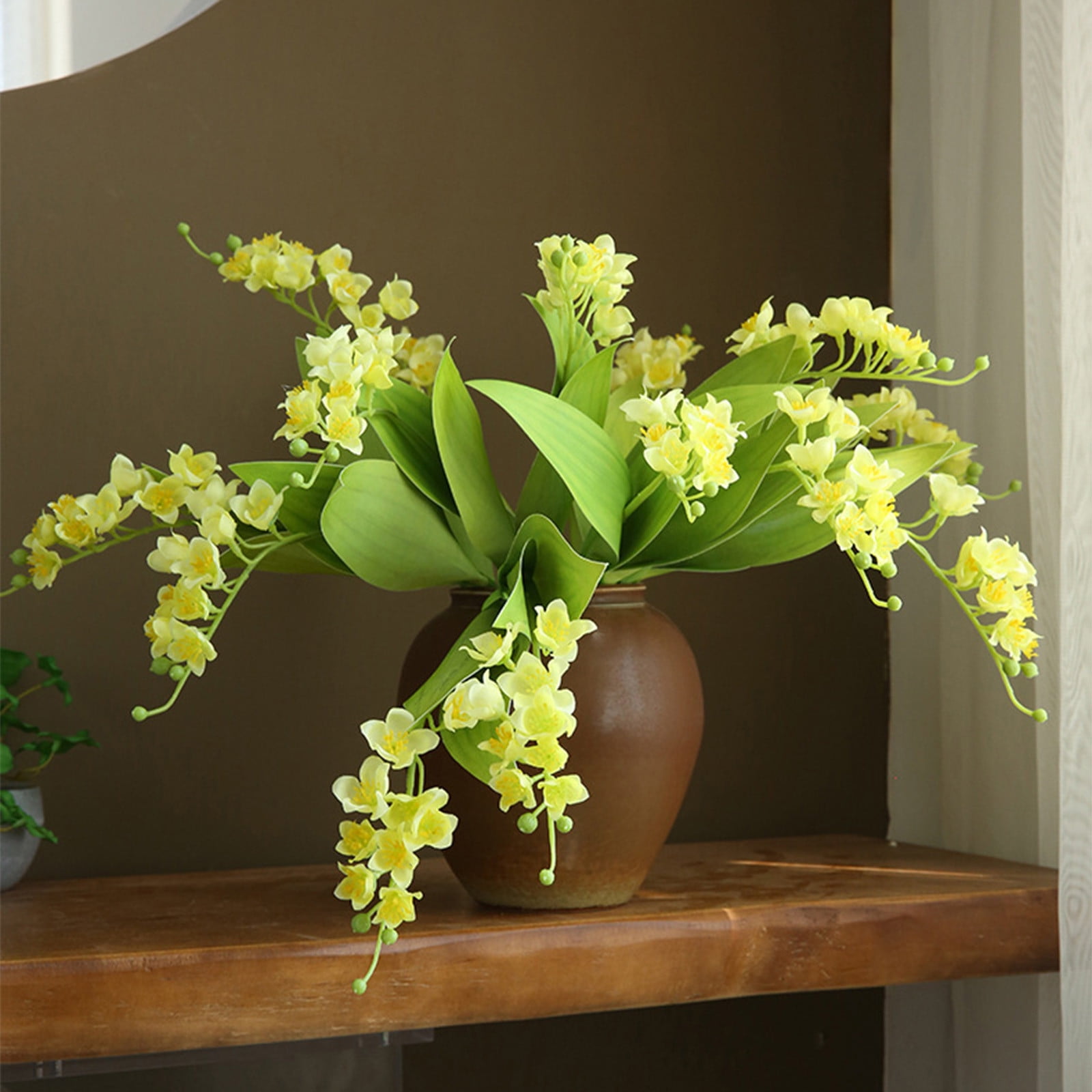 FAMTKT Artificial Wind Flower Decoration Realistic Fake Wind Flower ...