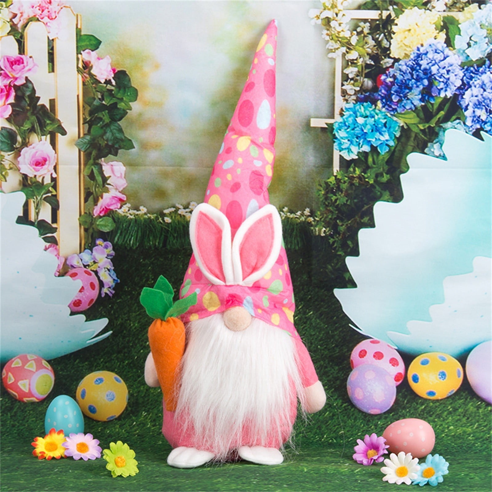 FAMTKT Easter Gnomes Decorations Easter Bunny Gnomes Cute Spring Gnomes ...