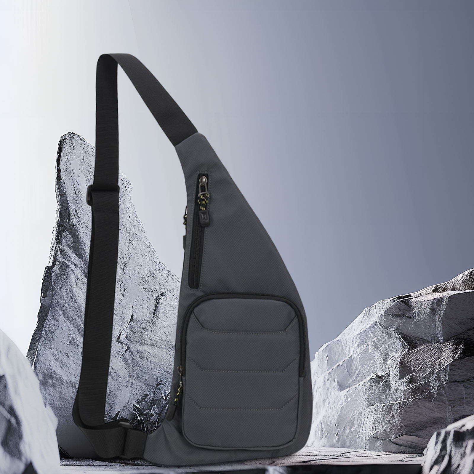 FAMTKT Sling Bags, Strap Bag, Casual Crossbody Sling Backpack, Shoulder ...