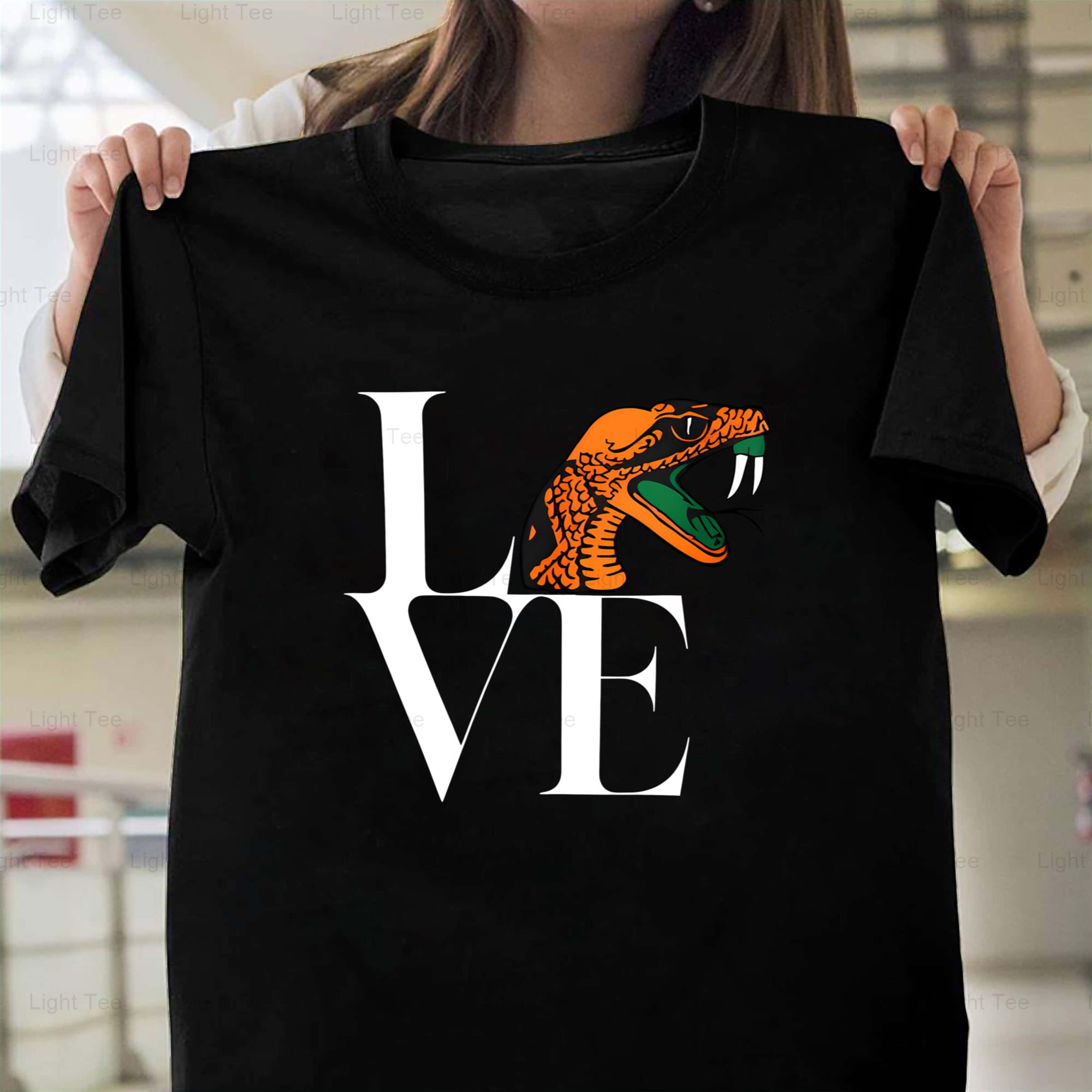 FAMU Rattler Love The Florida A&M University Fan Graphic V1130886 ...