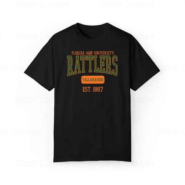 FAMU Rattlers Comfort Colors Est 1887 College Sports University Pride ...