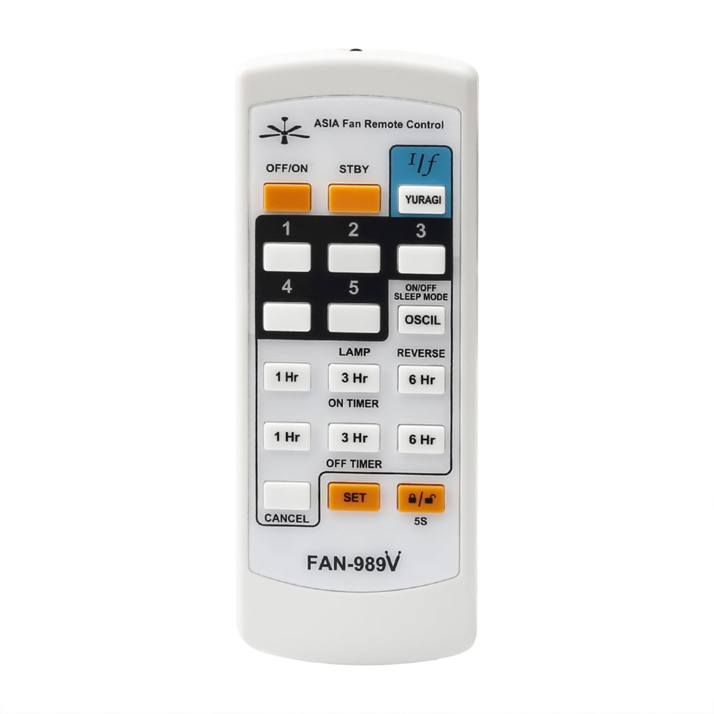 FAN-989V Replacement Fan Remote Control Controller Universal Without ...