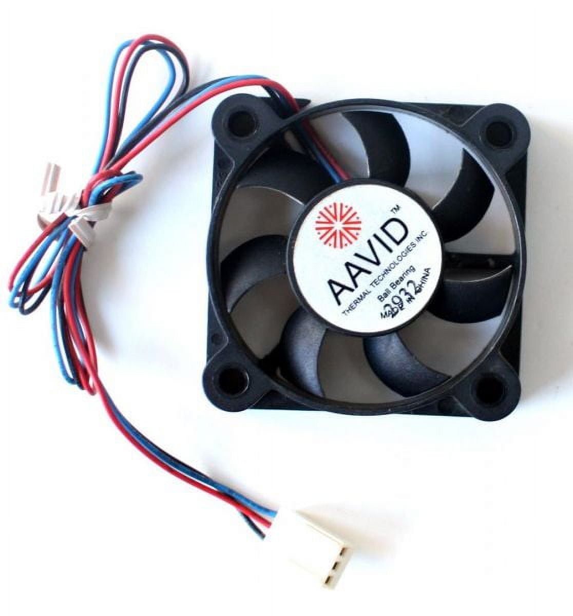 Fan, aavid 1450222 0.11a 12vdc ball bearing, 3-wire, 50x10mm - Walmart.com