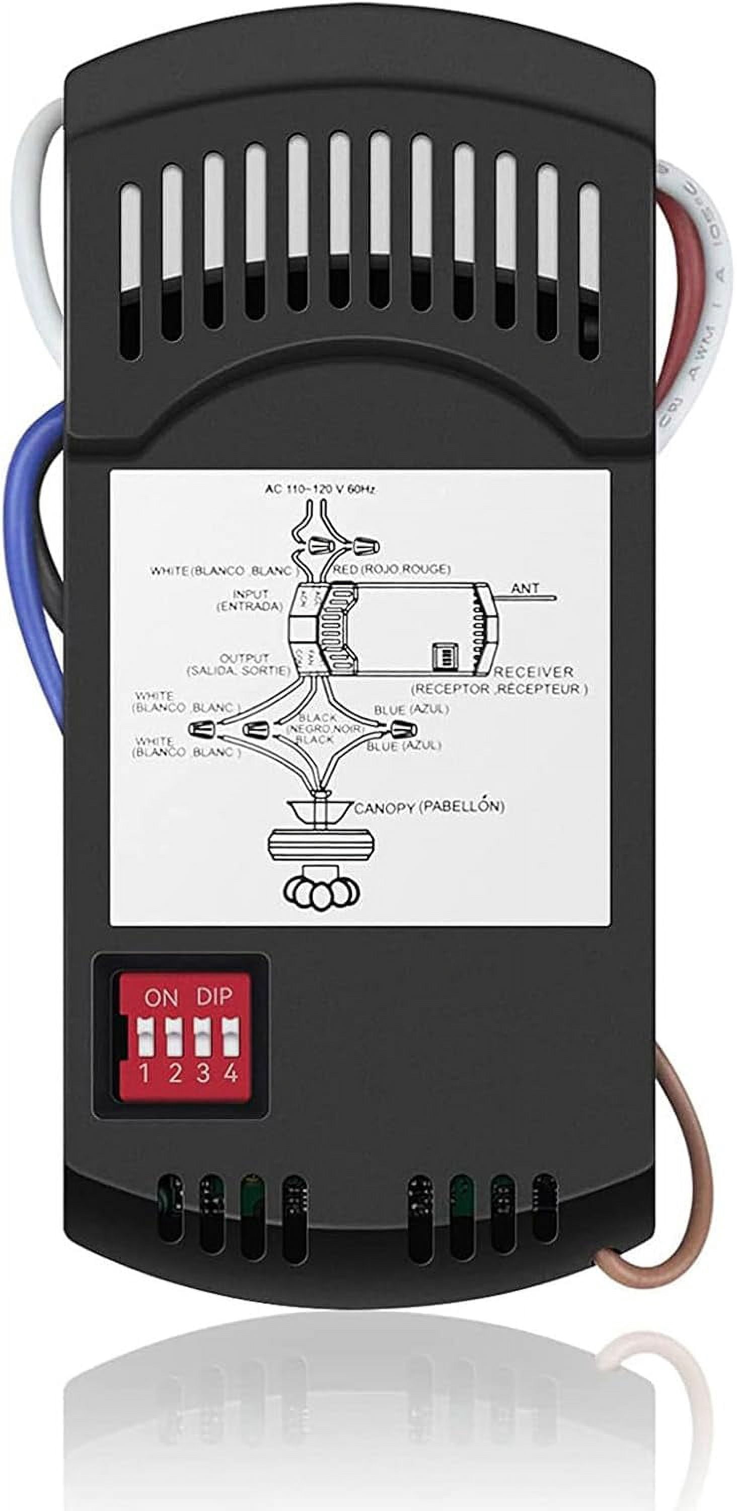 FAN28R Ceiling Fan Remote Control Receiver, Replacement for Hampton Bay ...