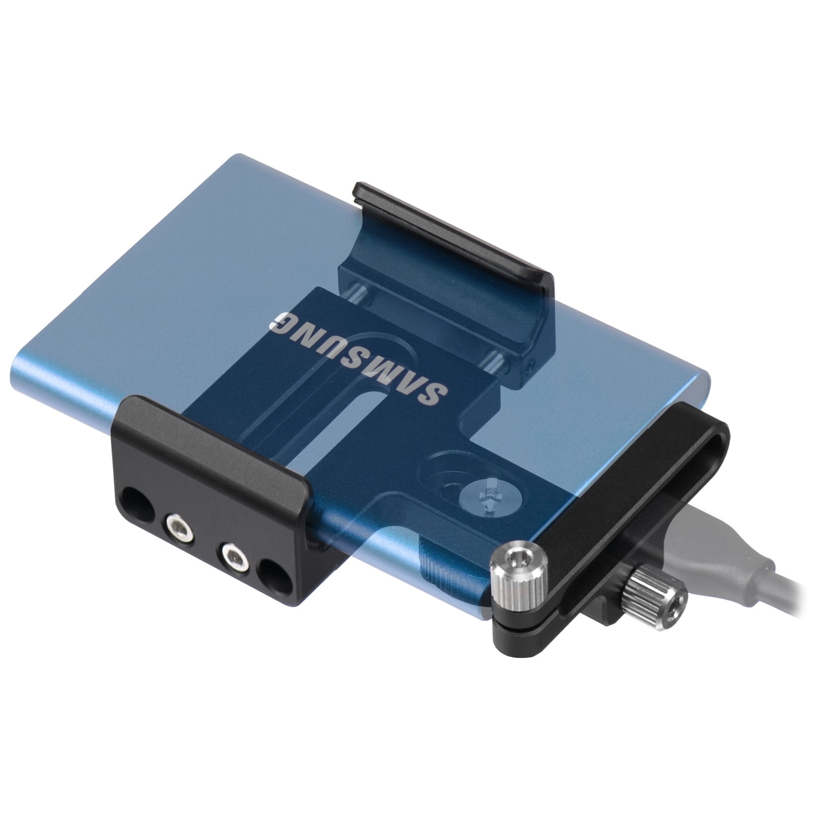 FANAUE Mount Bracket SSD Holder with Cold Shoe Cable Clamp, 1.5"-2.1 ...