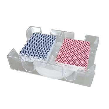 2 Deck Rotating Playing Card Tray - Walmart.com