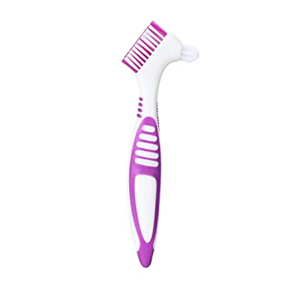 FANCY Toothbrush Denture Brush Green Purple Blue Orange Lightweight ...