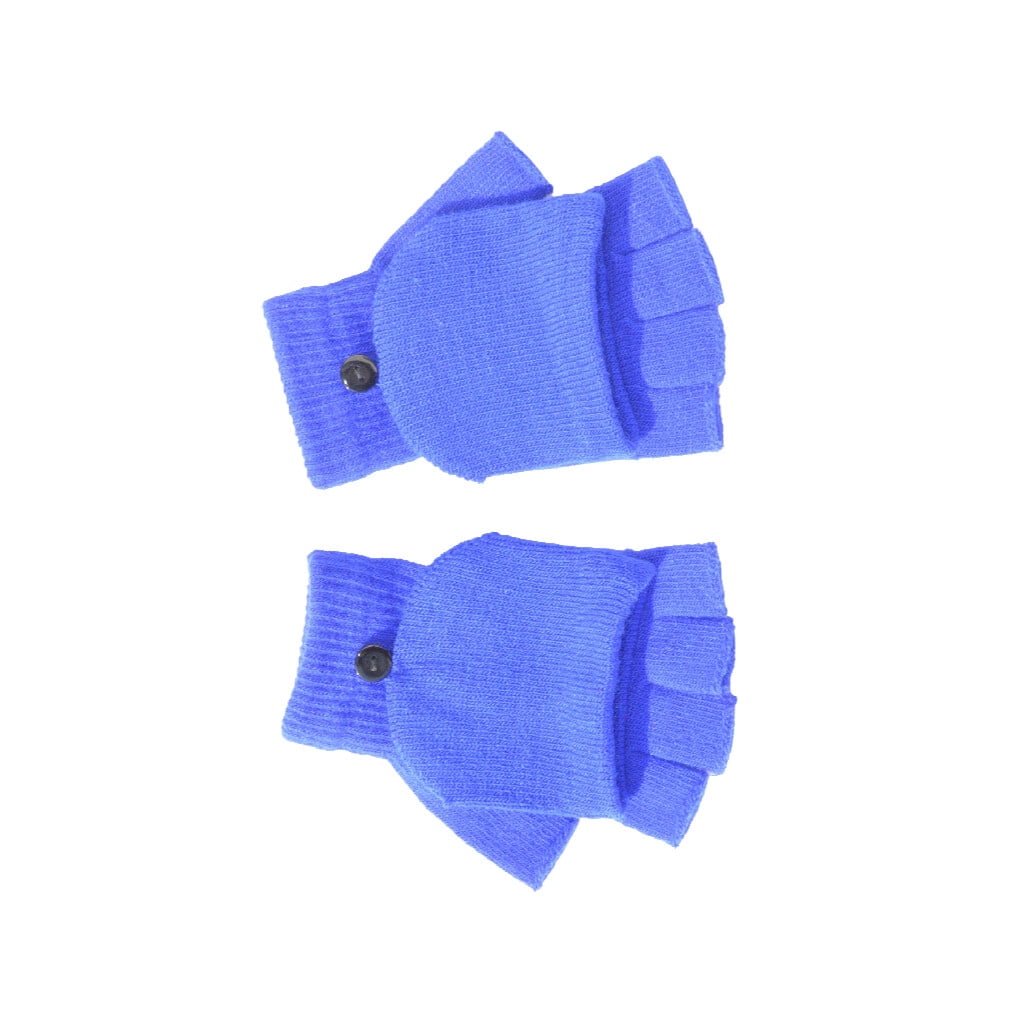 Tssuoun Women Mittens Practical Convertible Keeping-warm Mitten Outdoor ...