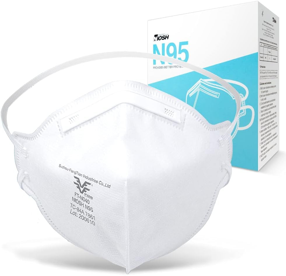 FANGTIAN N95 Mask NIOSH Certified Particulate Respirators Protective ...