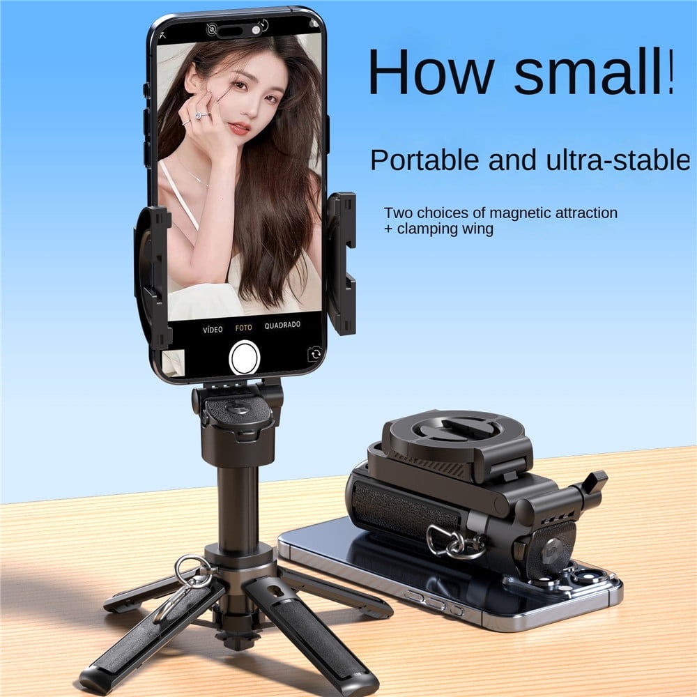 FANGTUOSI 3-in-1 Lightweight Aluminum Selfie Stick Tripod | Magnetic ...