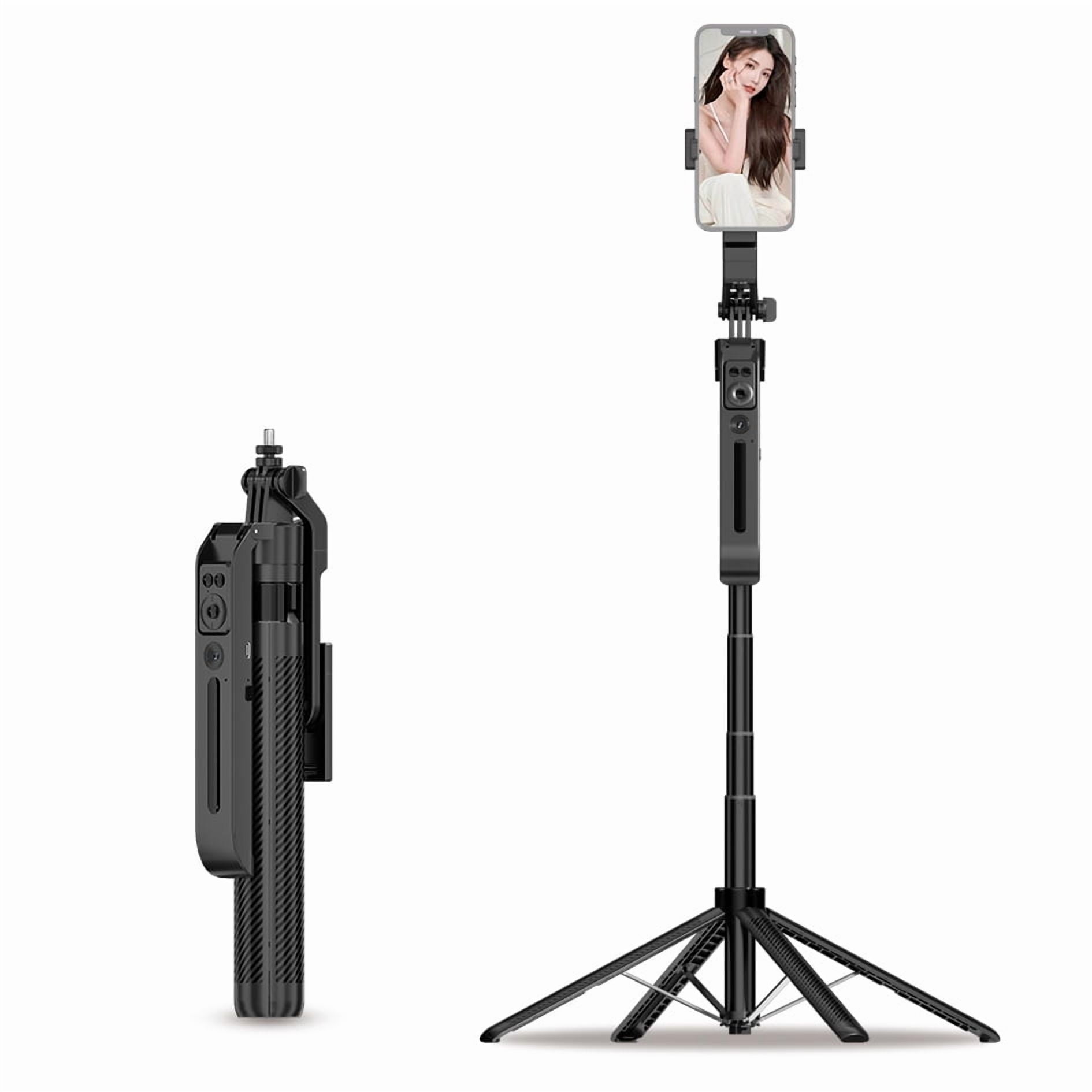 FANGTUOSI Selfie Stick Bluetooth Remote Intelligent AI Follow-Up Anti ...
