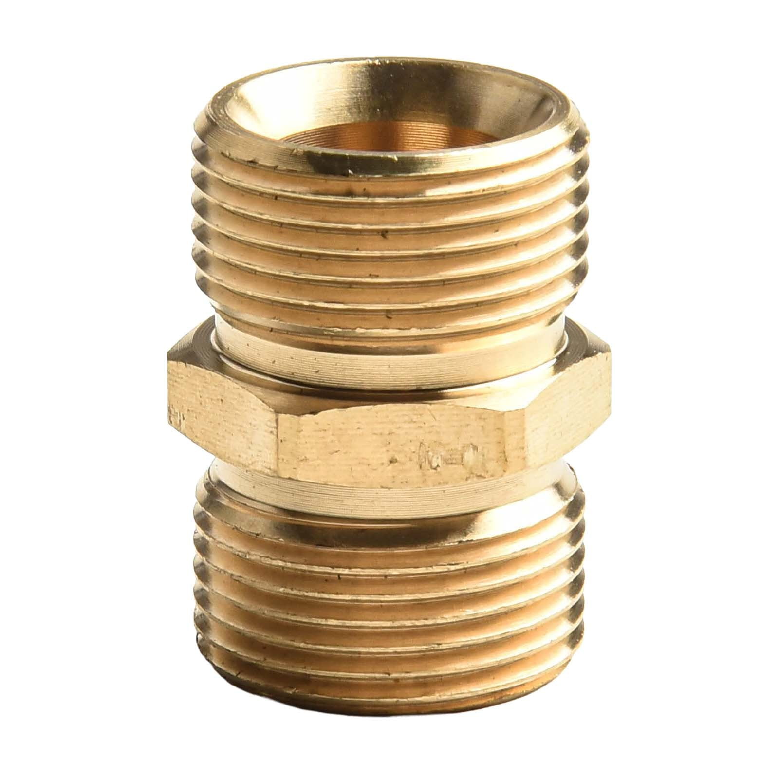 FANJIE 1Pc Brass Pressure Washer Hose Extension Adapter M22 Metric Male ...