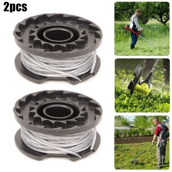 FANJIE 2XSpool Trimmer Strimmer Line For Ryobi + Plus 18v OLT1832 ...
