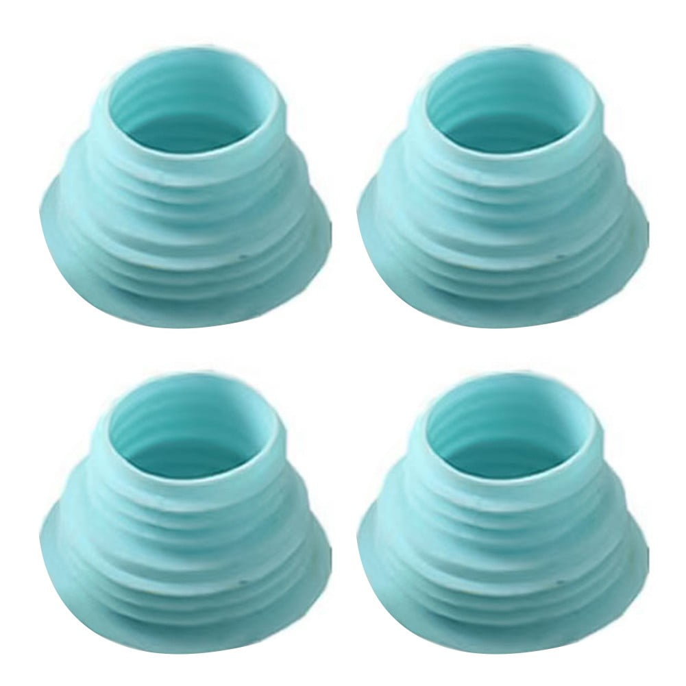 FANJIE 4PCS Drain Pipe Hose Silicone Plug Sewer Seal Ring Washing ...