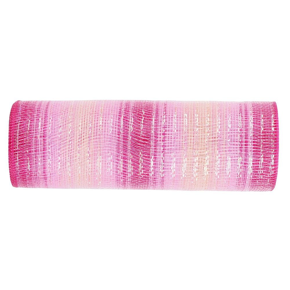 FANJIE DIY Ribbon Bows Deco Mesh 10 Yards Gold Wire Mesh Ribbons Xmas ...